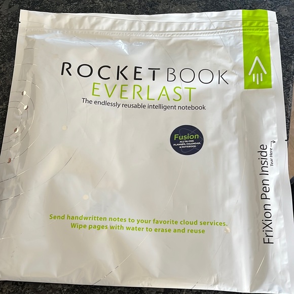 Rocketbook | Office | Rocketbook Everlast Reusable Notebook Letter ...
